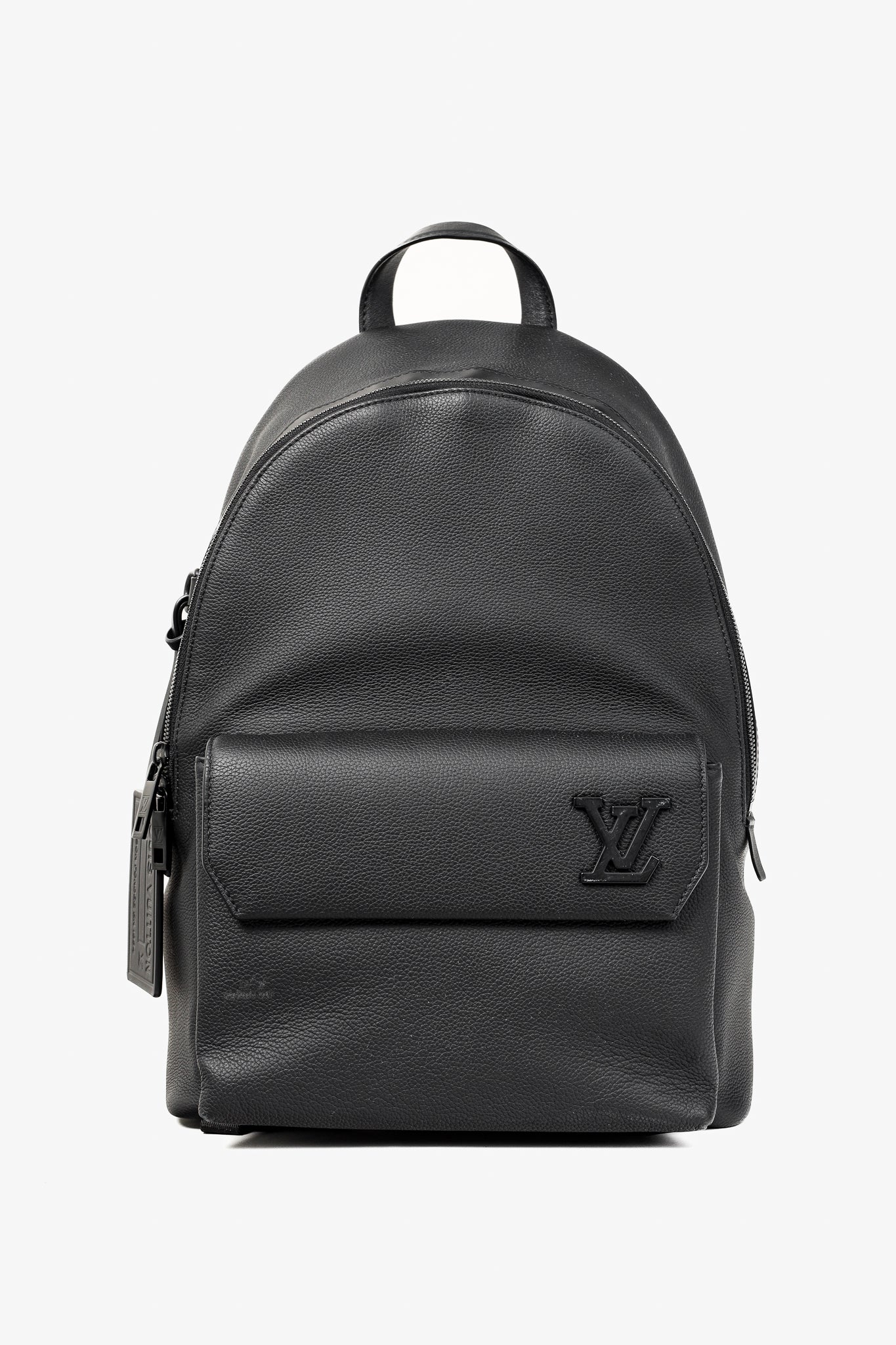 Louis Vuitton Takeoff Black Leather LV Monogram Backpack – Blogger Armoire