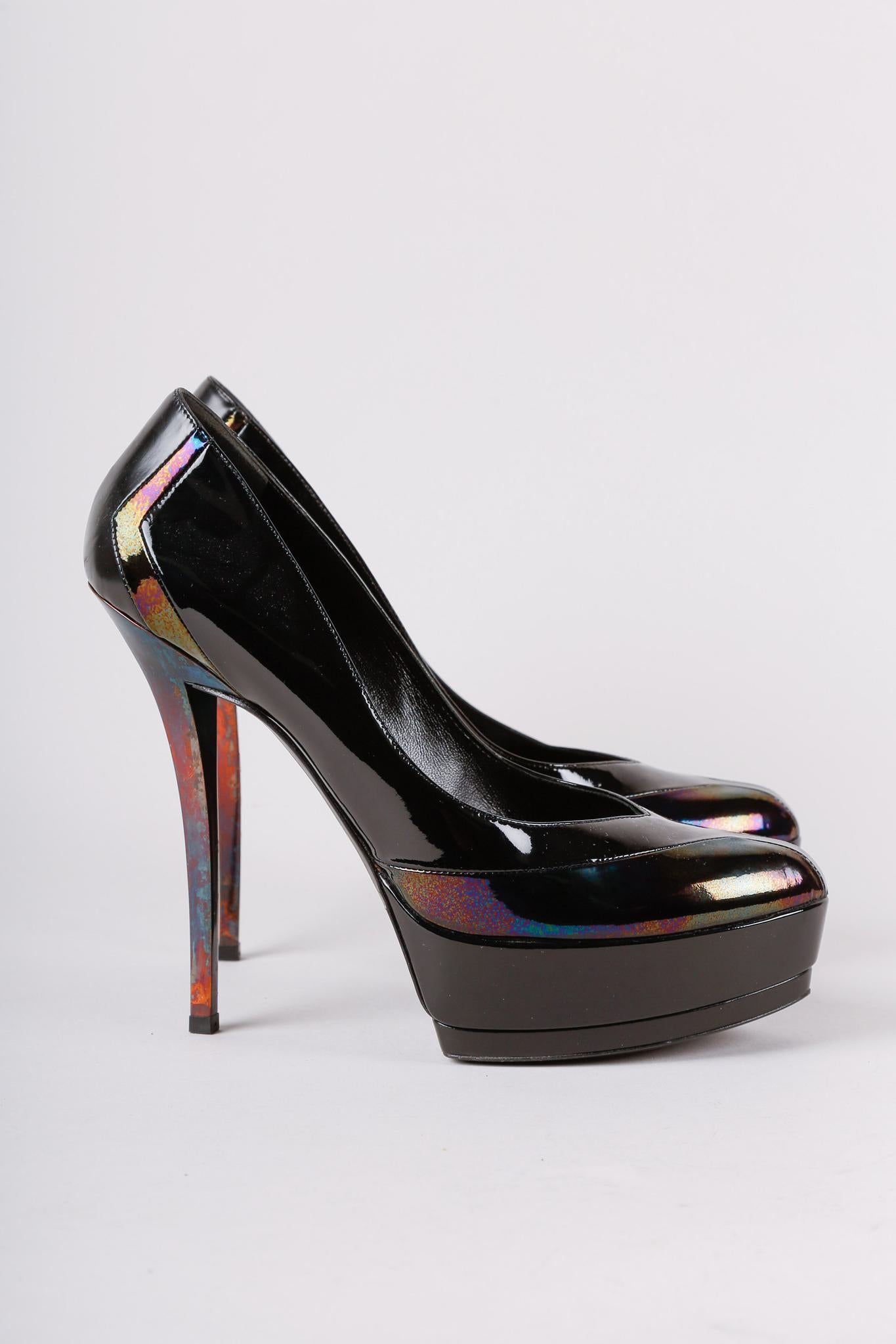 Gucci Oil Slick Platform Stiletto – Blogger Armoire